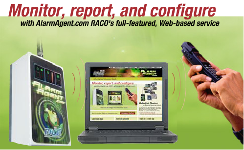 RACO - AlarmAgent.com Wireless-to-web remote monitoring, alarm ...